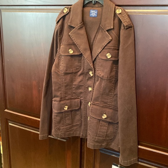 Jockey | Jackets & Coats | Nwt Vintage Jockey Dark Brown Heavy Denim ...